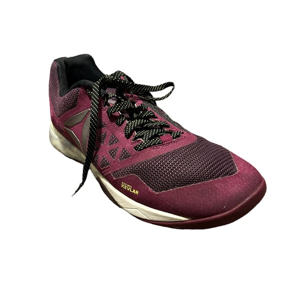 Reebok | Shoes | Reebok Crossfit Maroon Black Nano6 Lace Up Athletic ...